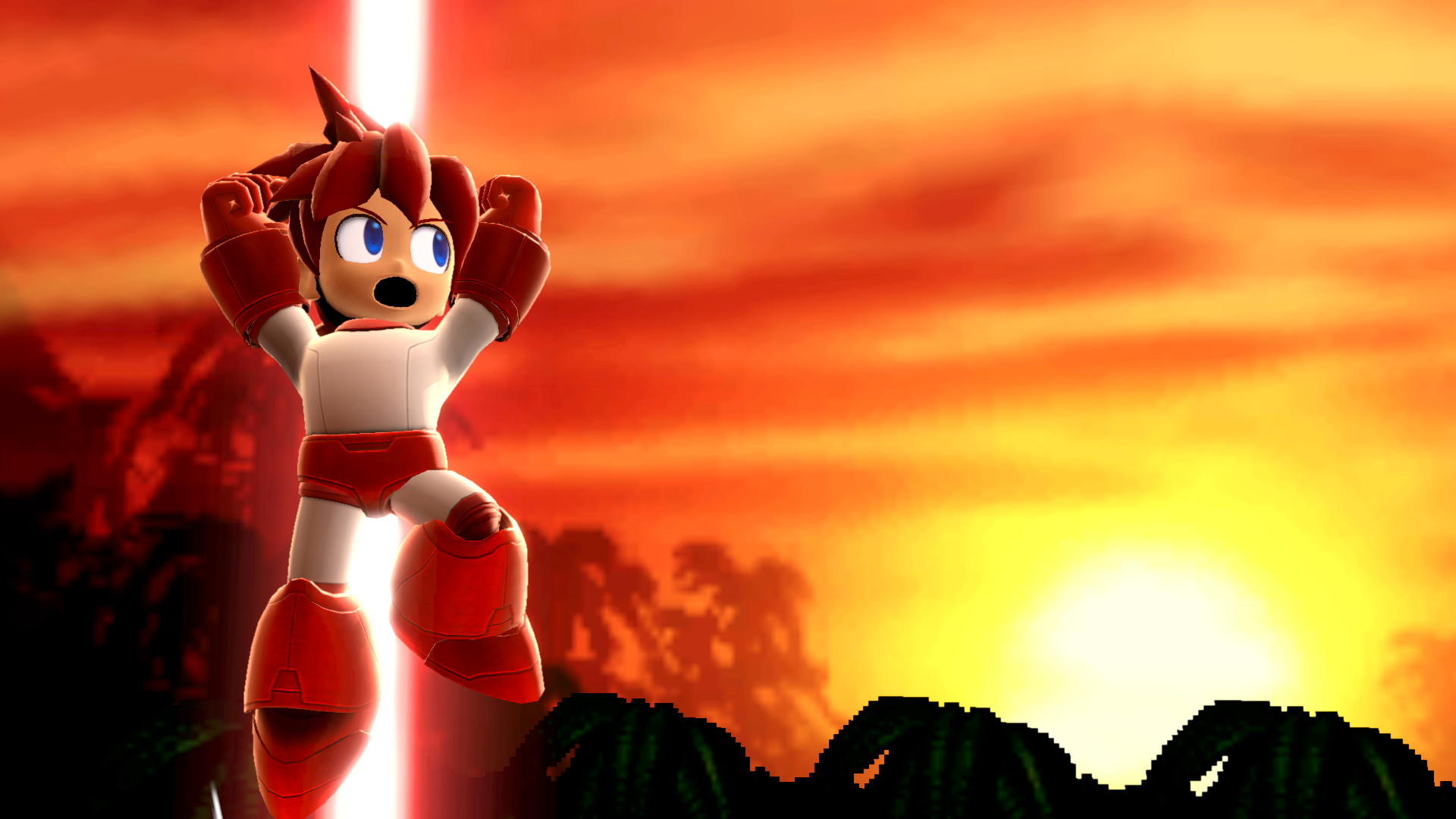 Helmetless Mega Man Mod for Super Smash Bros. Ultimate | SSBU Mods