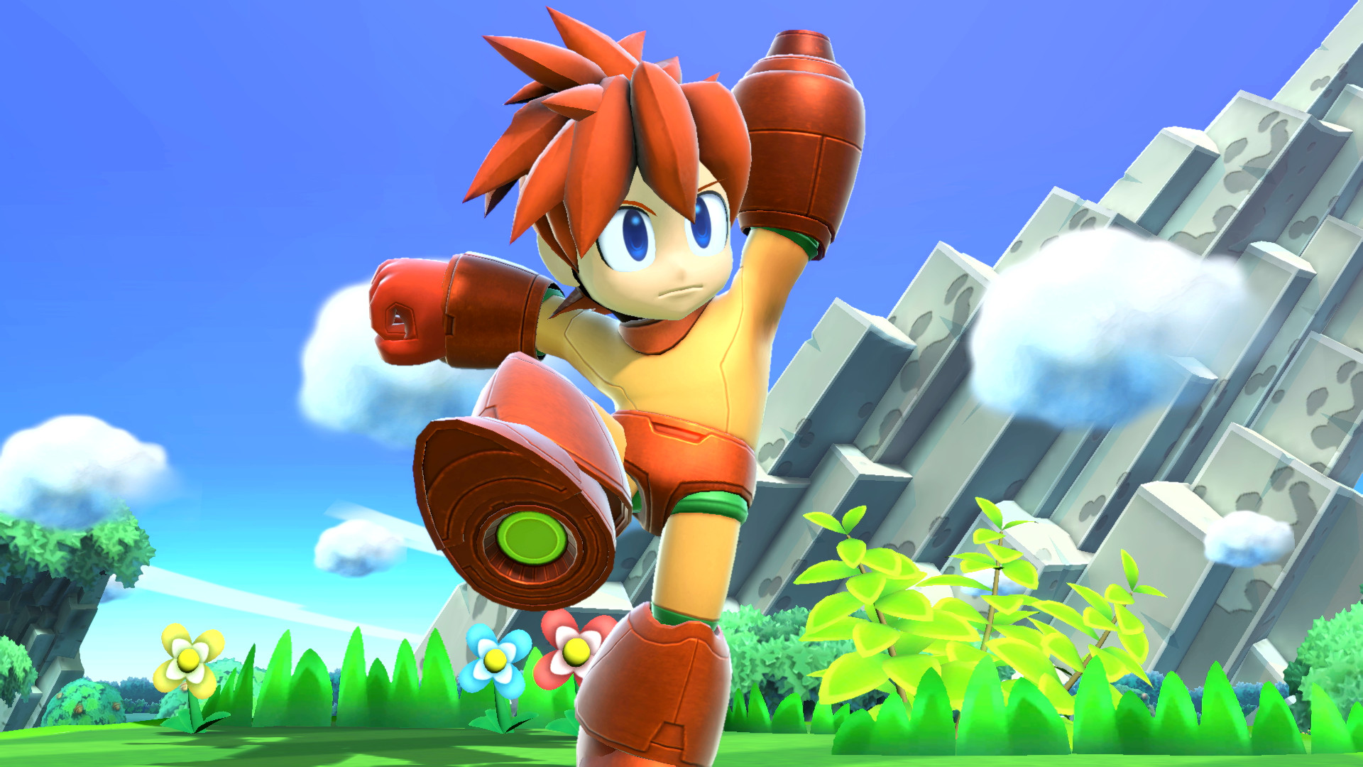 Helmetless Mega Man Mod for Super Smash Bros. Ultimate | SSBU Mods