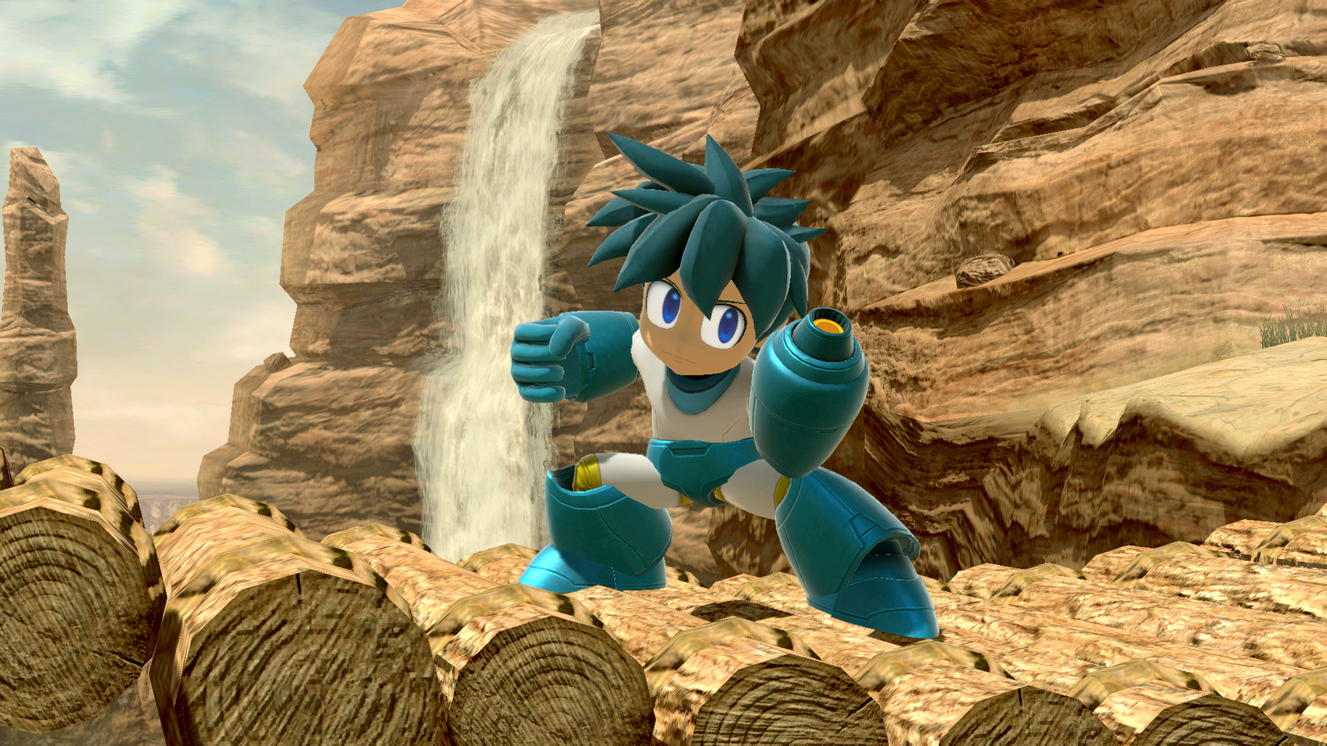 Helmetless Mega Man Mod for Super Smash Bros. Ultimate | SSBU Mods