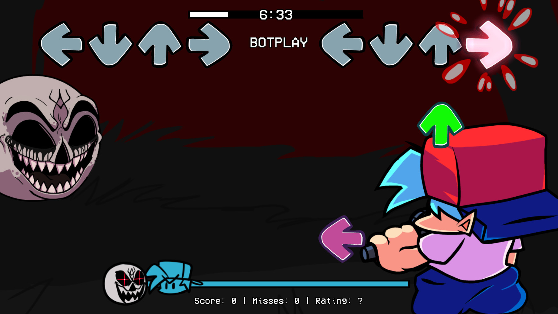 Cheeky And The Bob Gang Sing Triple Trouble (FNF) [Friday Night Funkin ...