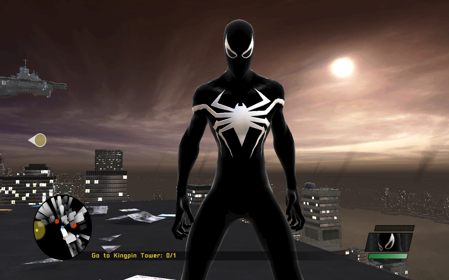 Dark Spider by Mister P Mod for Spider-Man: Web of Shadows | SM:WoS Mods