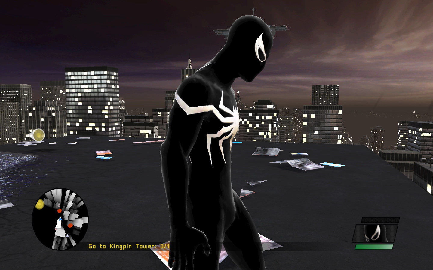Dark Spider by Mister P Mod for Spider-Man: Web of Shadows | SM:WoS Mods