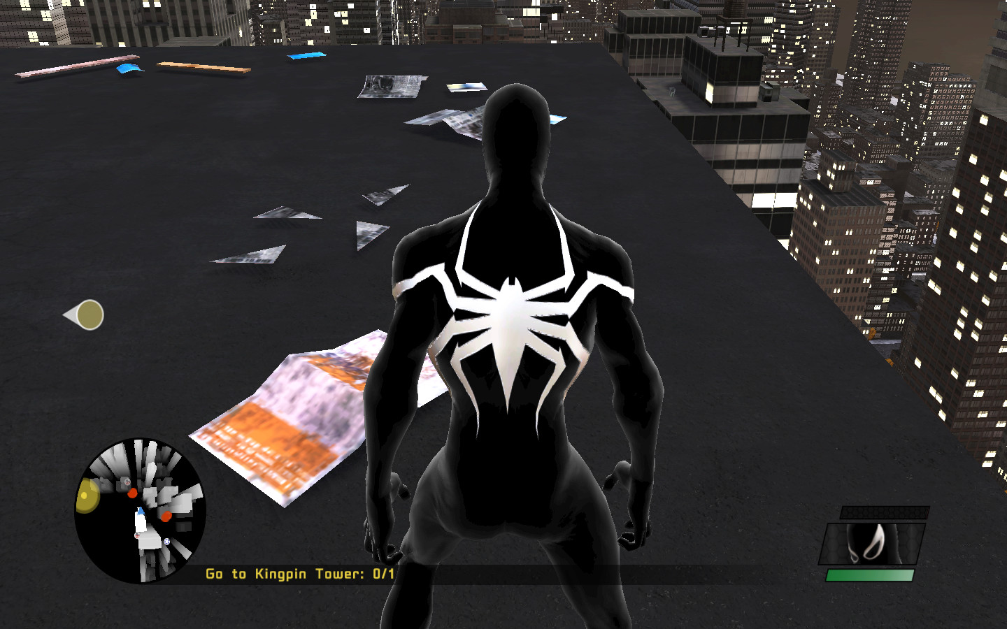 Dark Spider by Mister P Mod for Spider-Man: Web of Shadows | SM:WoS Mods