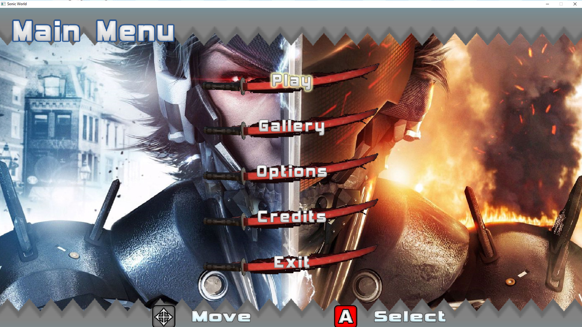 Metal Gear Rising: Revengeance Mod for Sonic World | SW Mods