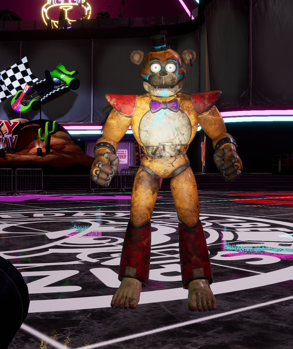 Freddy Footbear Mod for Five Nights at Freddy's Security Breach | FNaF ...