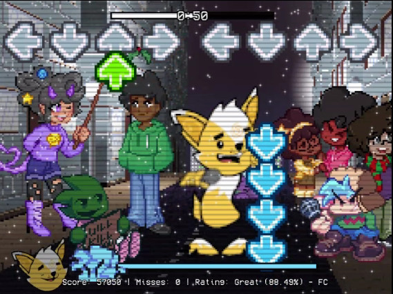 FNF christmas week 2 spike mod [Friday Night Funkin'] [Mods]