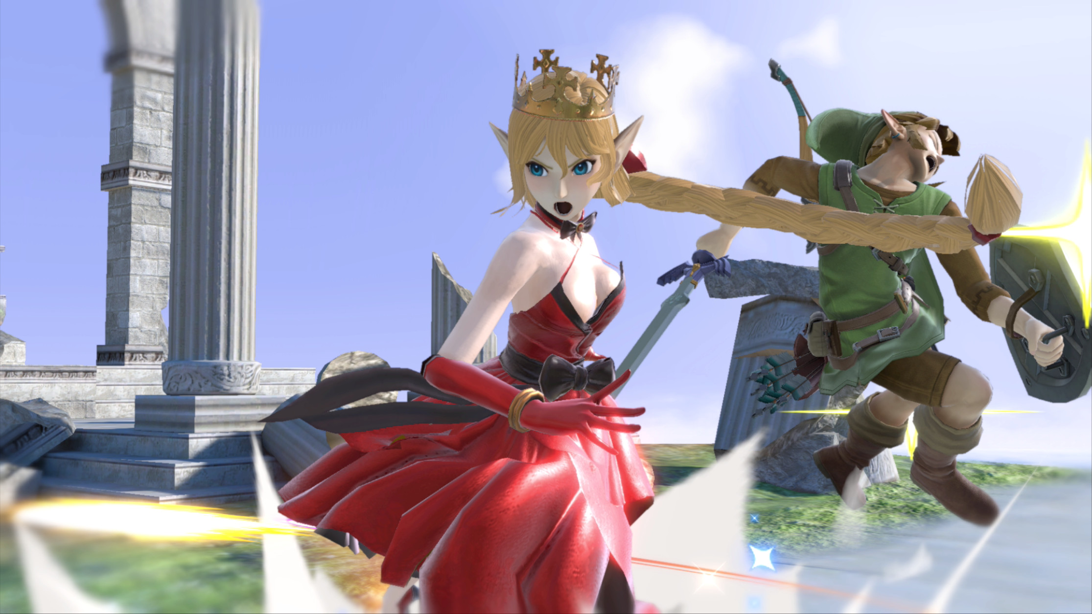Ballgown Zelda Mod for Super Smash Bros. Ultimate | SSBU Mods