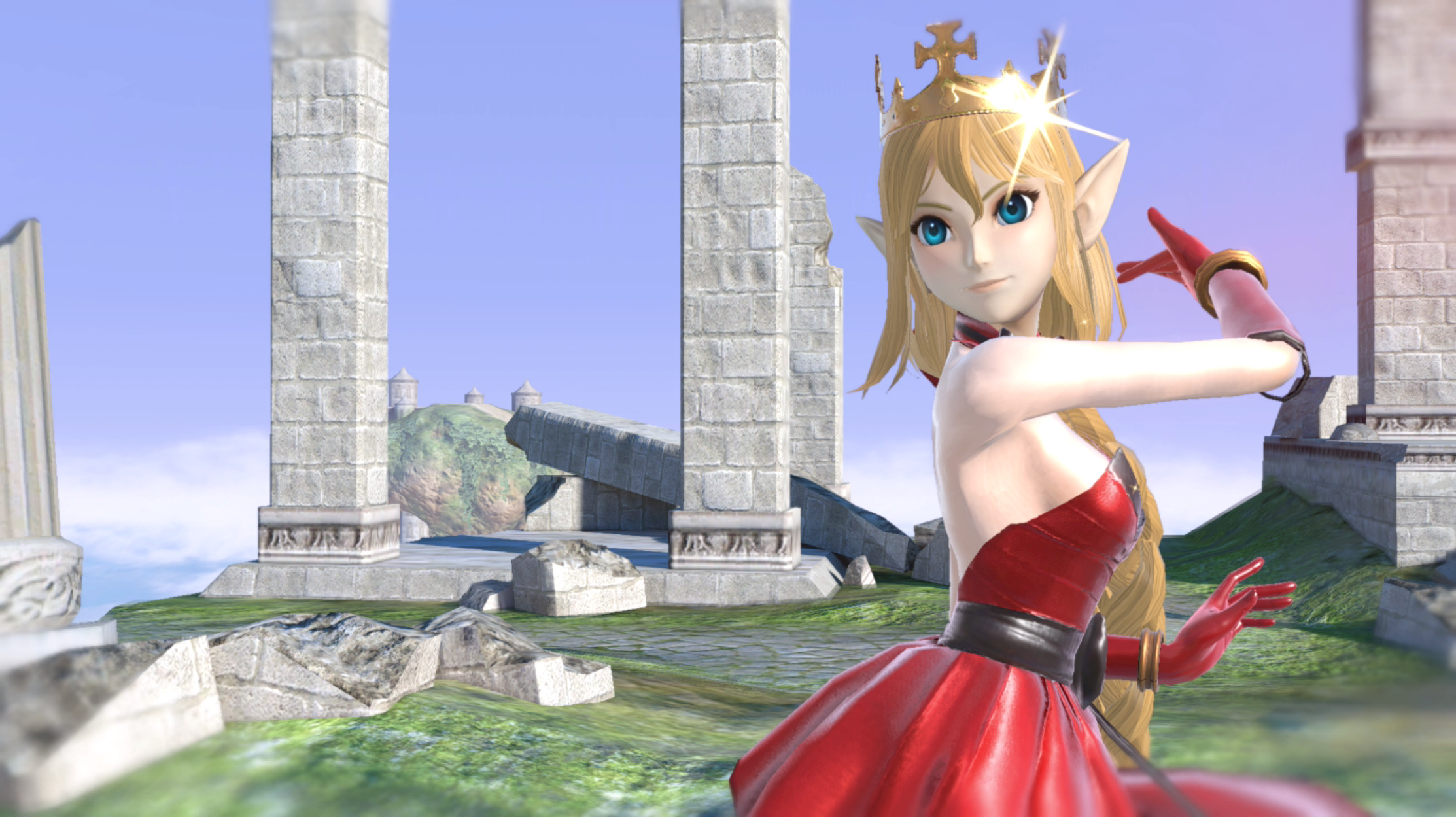 Ballgown Zelda Mod for Super Smash Bros. Ultimate | SSBU Mods