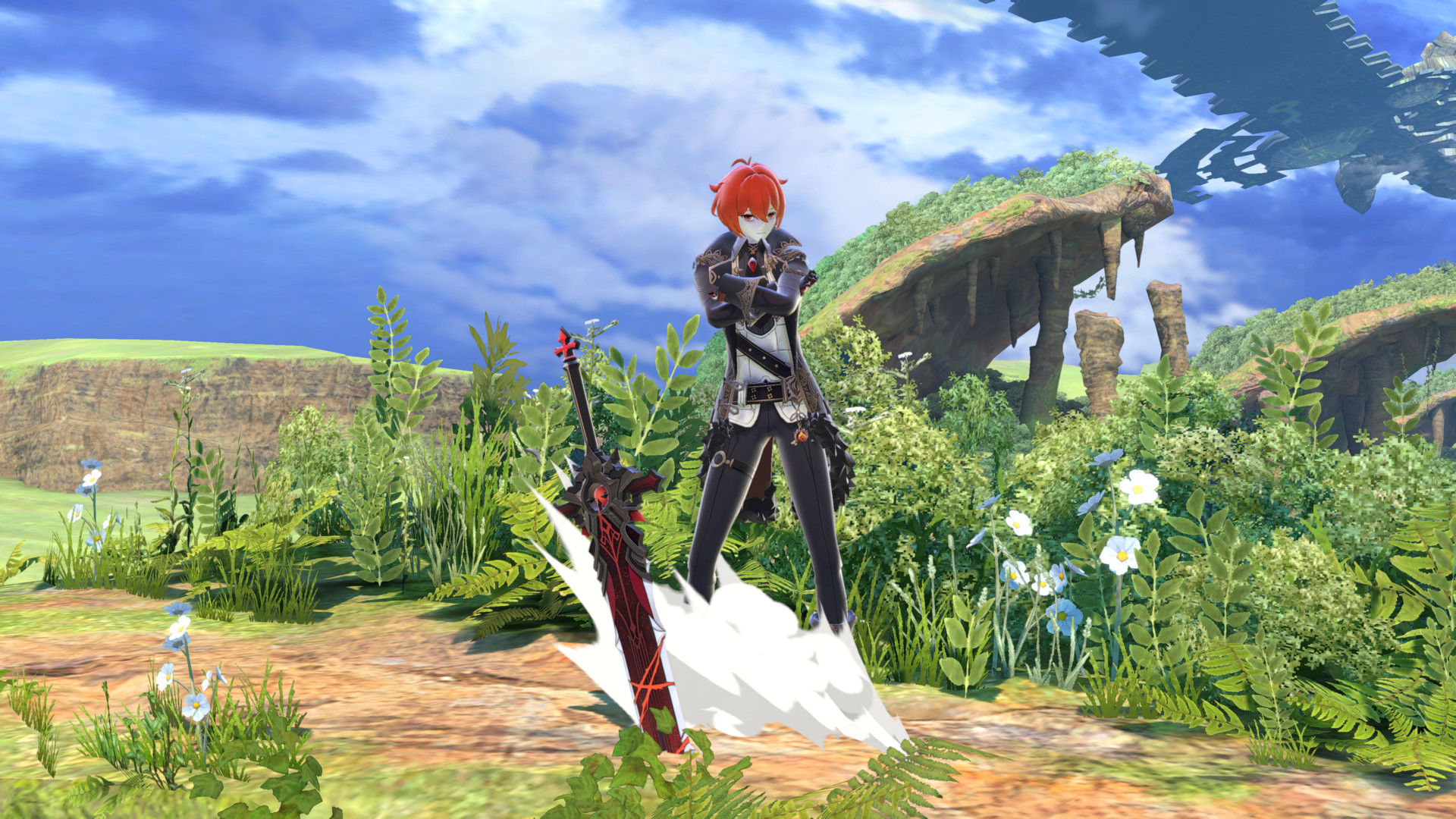 Diluc (Genshin Impact) Mod for Super Smash Bros. Ultimate | SSBU Mods