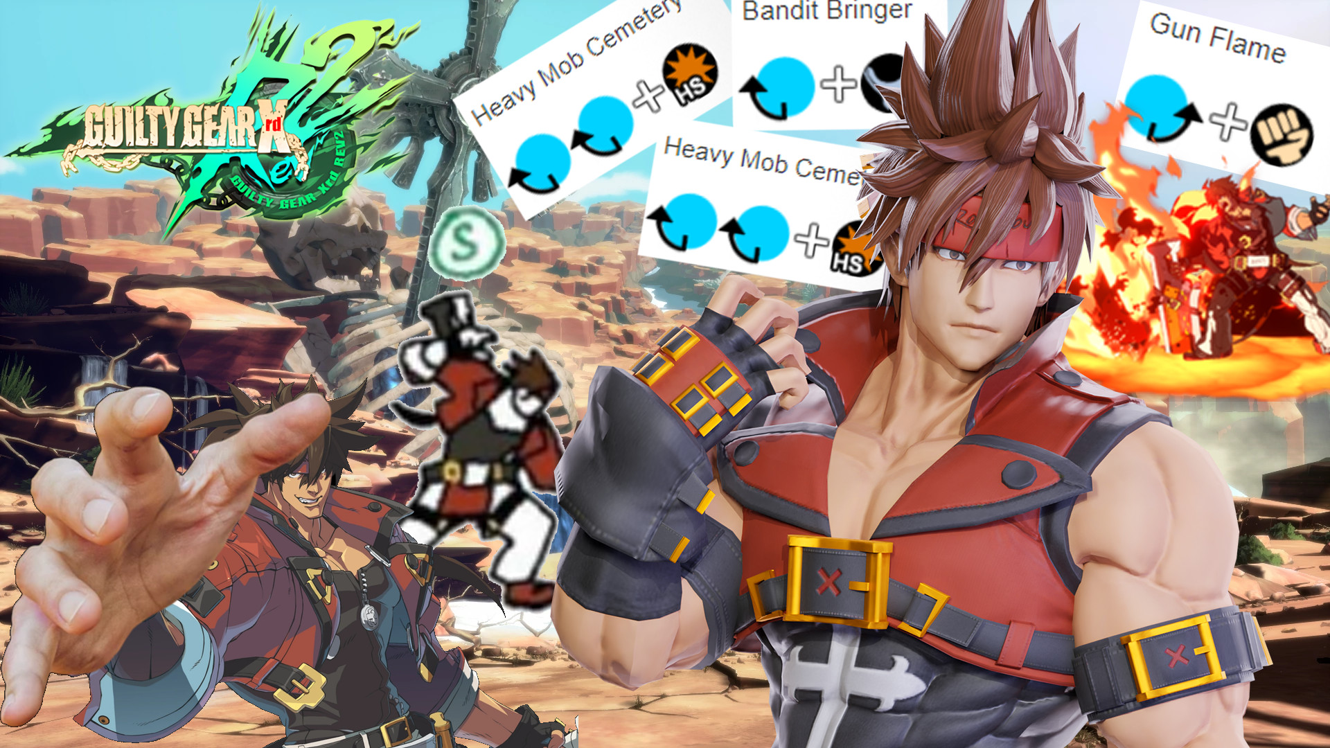 GGXrd Sol Badguy Mod for Super Smash Bros. Ultimate | SSBU Mods