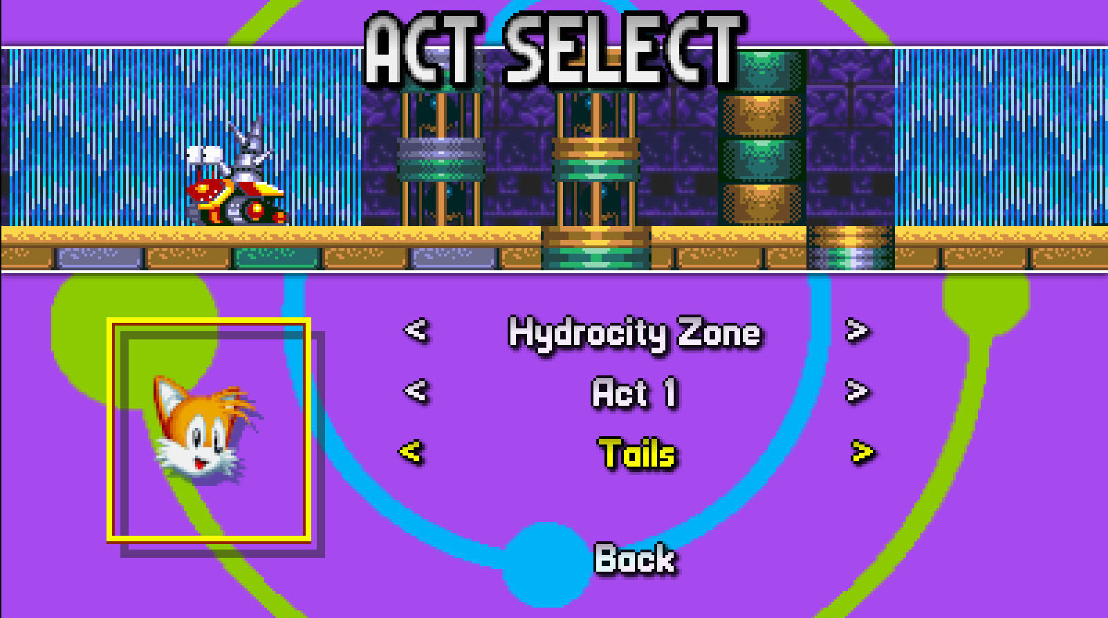 Mania Menu in Sonic 3 AIR (My version) (OBSOLETE) Mod for Sonic 3 A.I.R ...