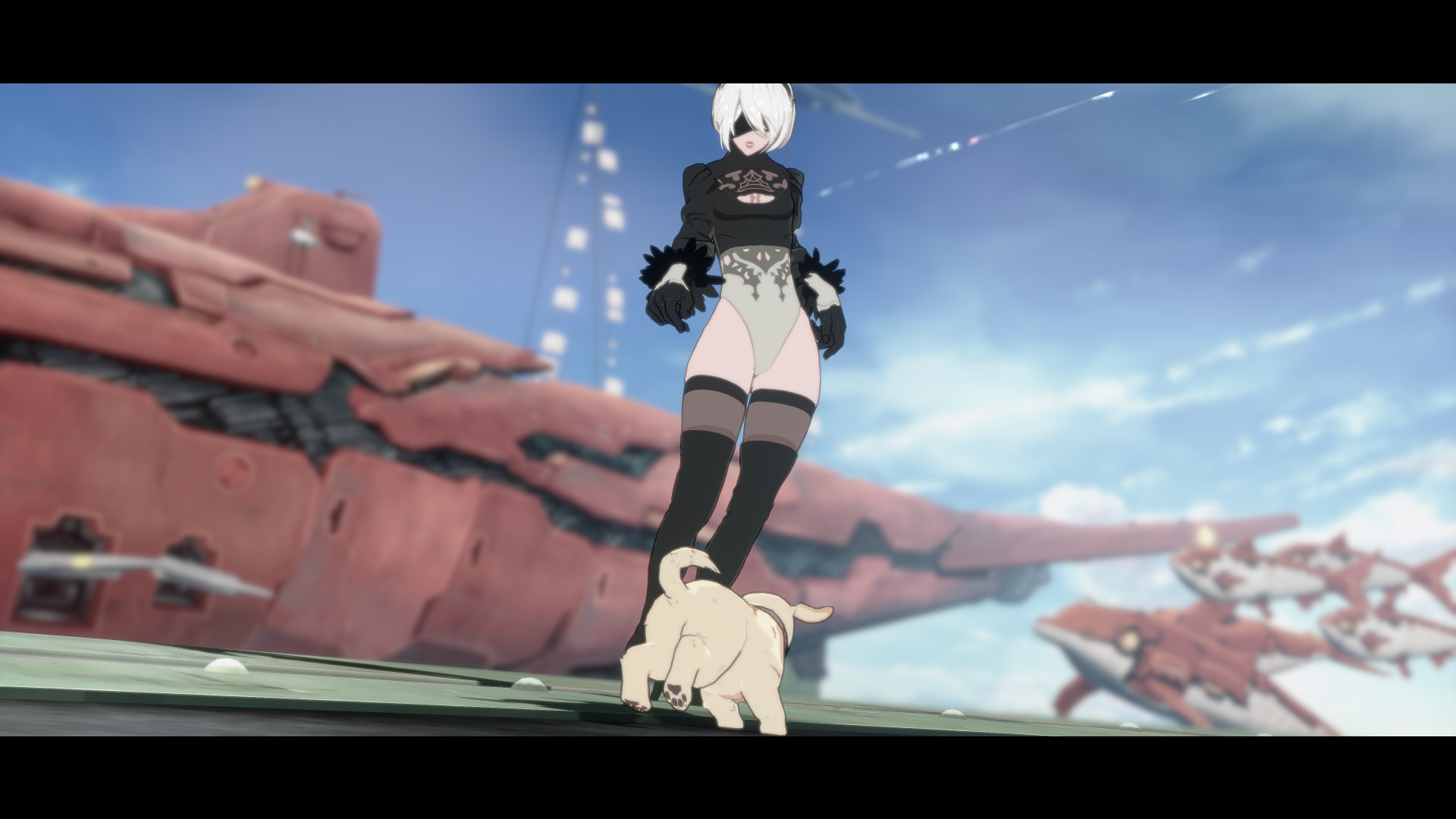 2B - NieR Automata [ Ramlethal ] Mod for GUILTY GEAR -STRIVE- | GGST Mods