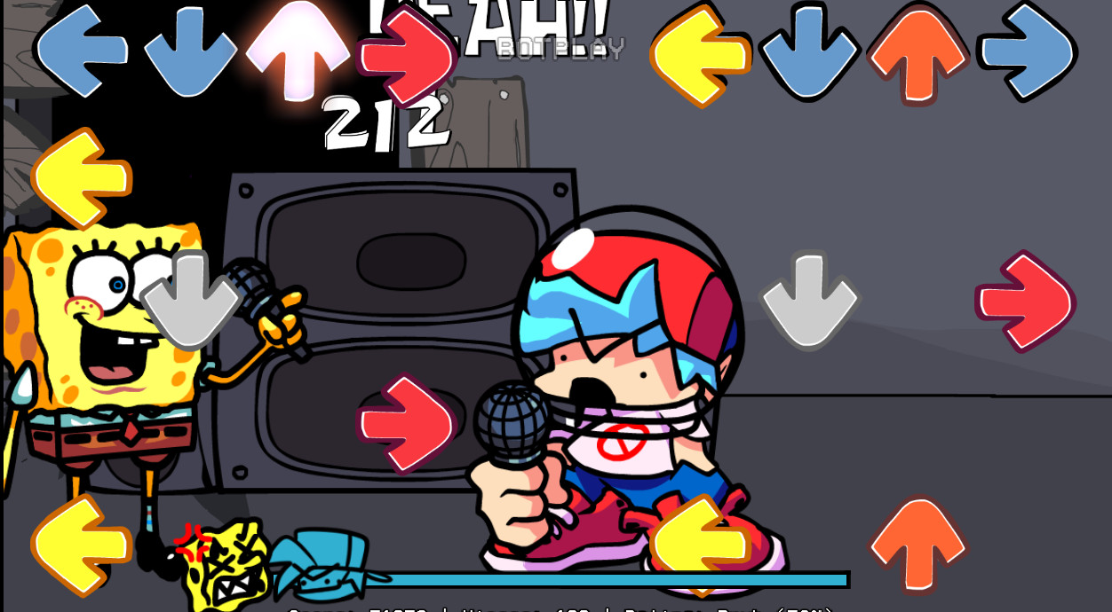 Vs Fake Spong Mod for Friday Night Funkin' | FNF Mods