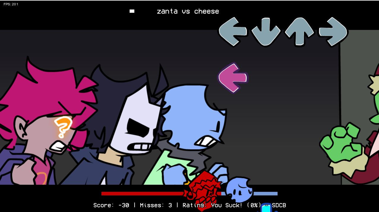 Zanta | VS Cheese Cover Mod for Friday Night Funkin' | FNF Mods