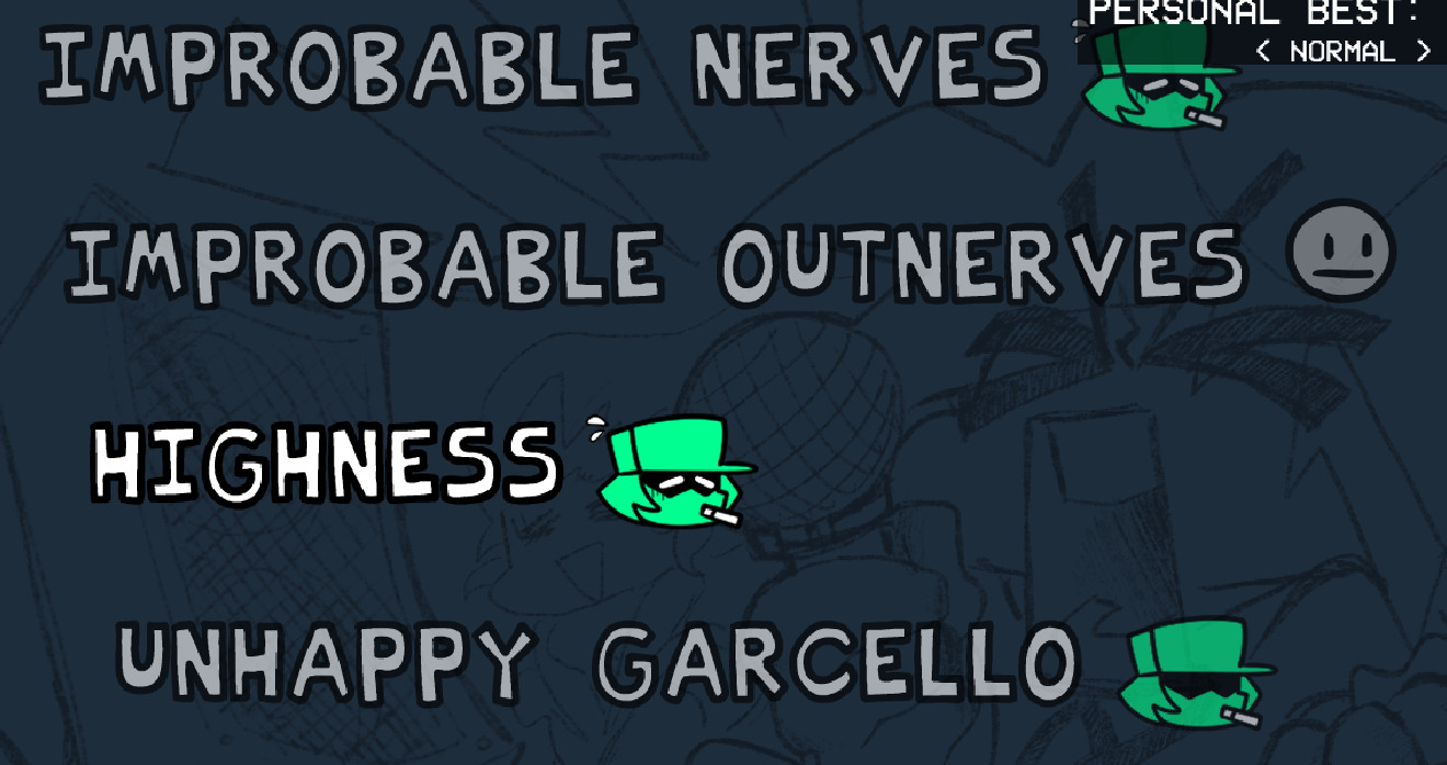 Garcello Sings Everything Mod for Friday Night Funkin' | FNF Mods