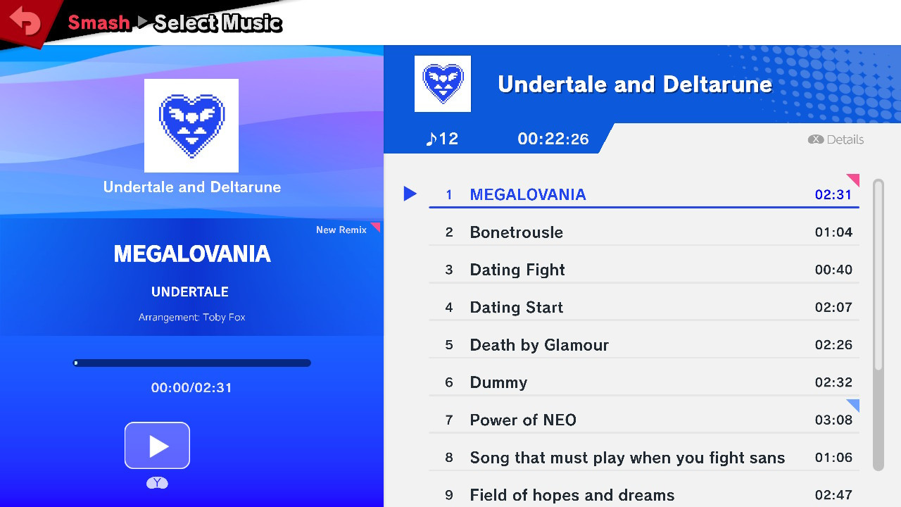 MGBrad's Custom Music Pack 1070+ Total Added Songs Mod for Super Smash ...