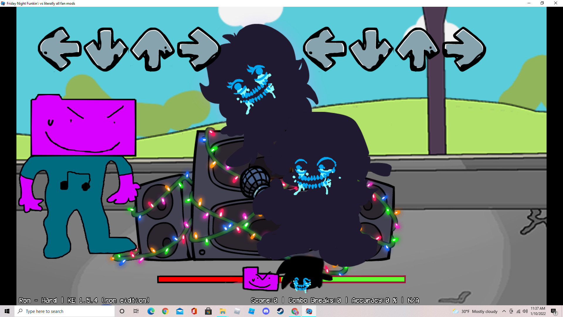 Evil BF Vs. Corrupted Ron B-Side [Friday Night Funkin'] [Mods]