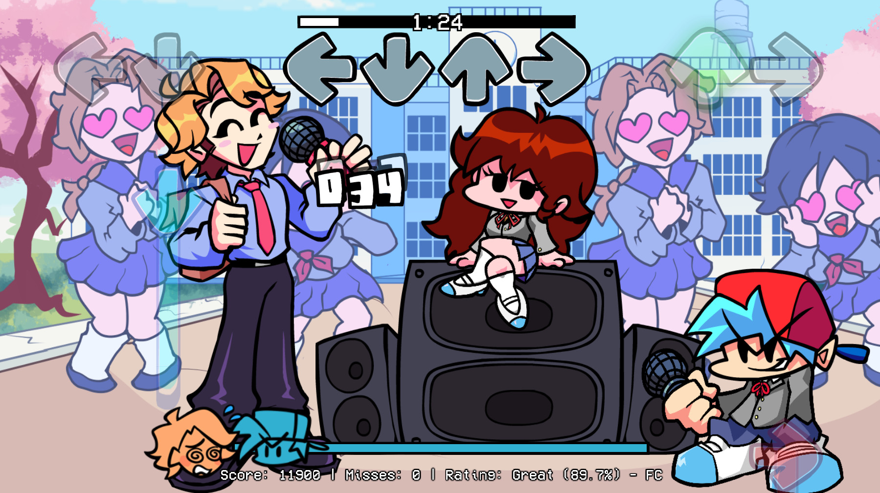 Hating Simulator DX (Week 6 Unpixellated) Mod for Friday Night Funkin ...