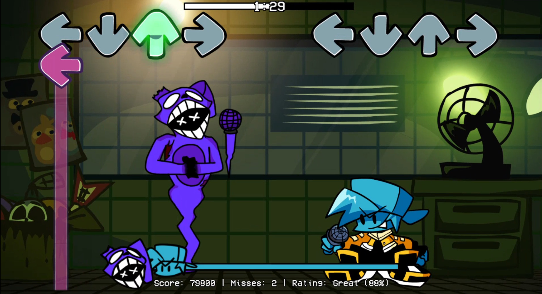 FNF VS Minus Springtrap (Also made in one day :p) [Friday Night Funkin ...