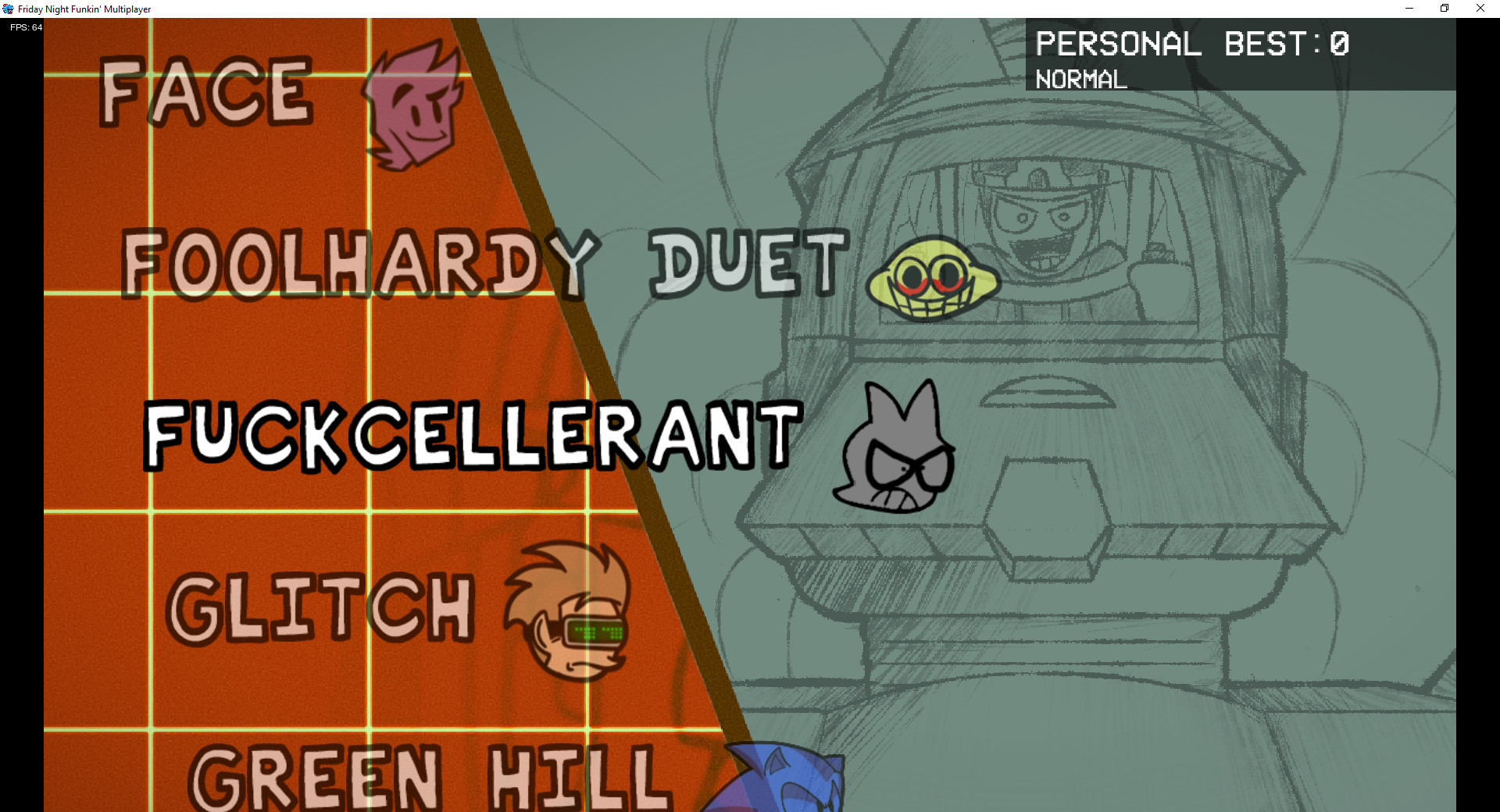 VS eddsworld:Red Fury multiplayer Mod for Friday Night Funkin' | FNF Mods