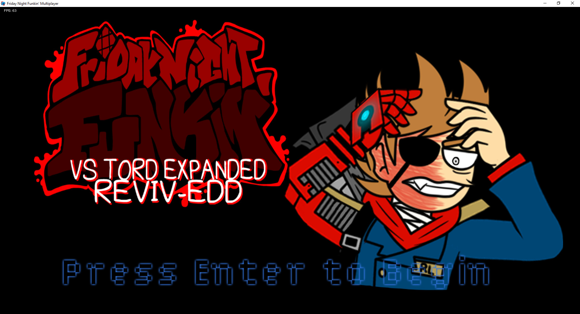 VS eddsworld:Red Fury multiplayer Mod for Friday Night Funkin' | FNF Mods