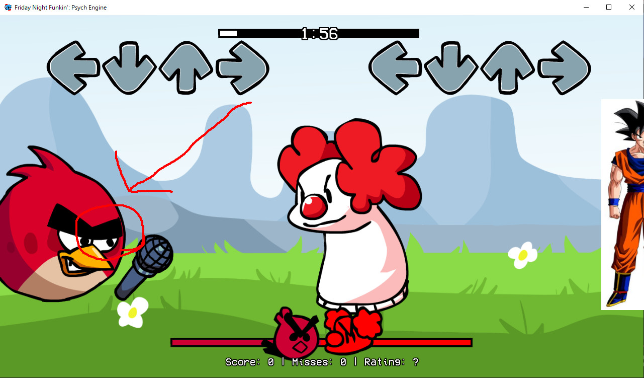 SKINNY EGGS - CLOWFOE VS ANGRY BIRDS Mod for Friday Night Funkin' | FNF ...