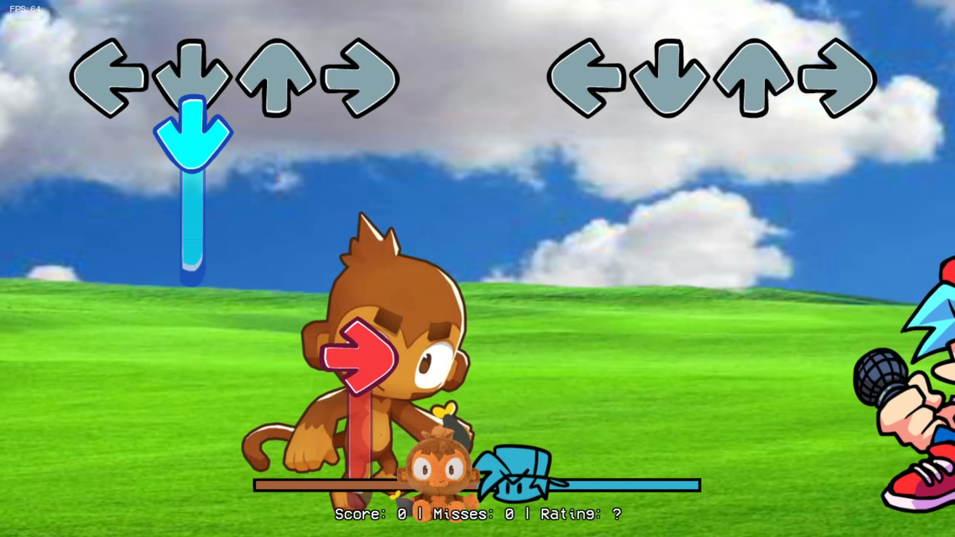 FNF Vs Bloons TD6 Dart Monkey Mod for Friday Night Funkin' | FNF Mods