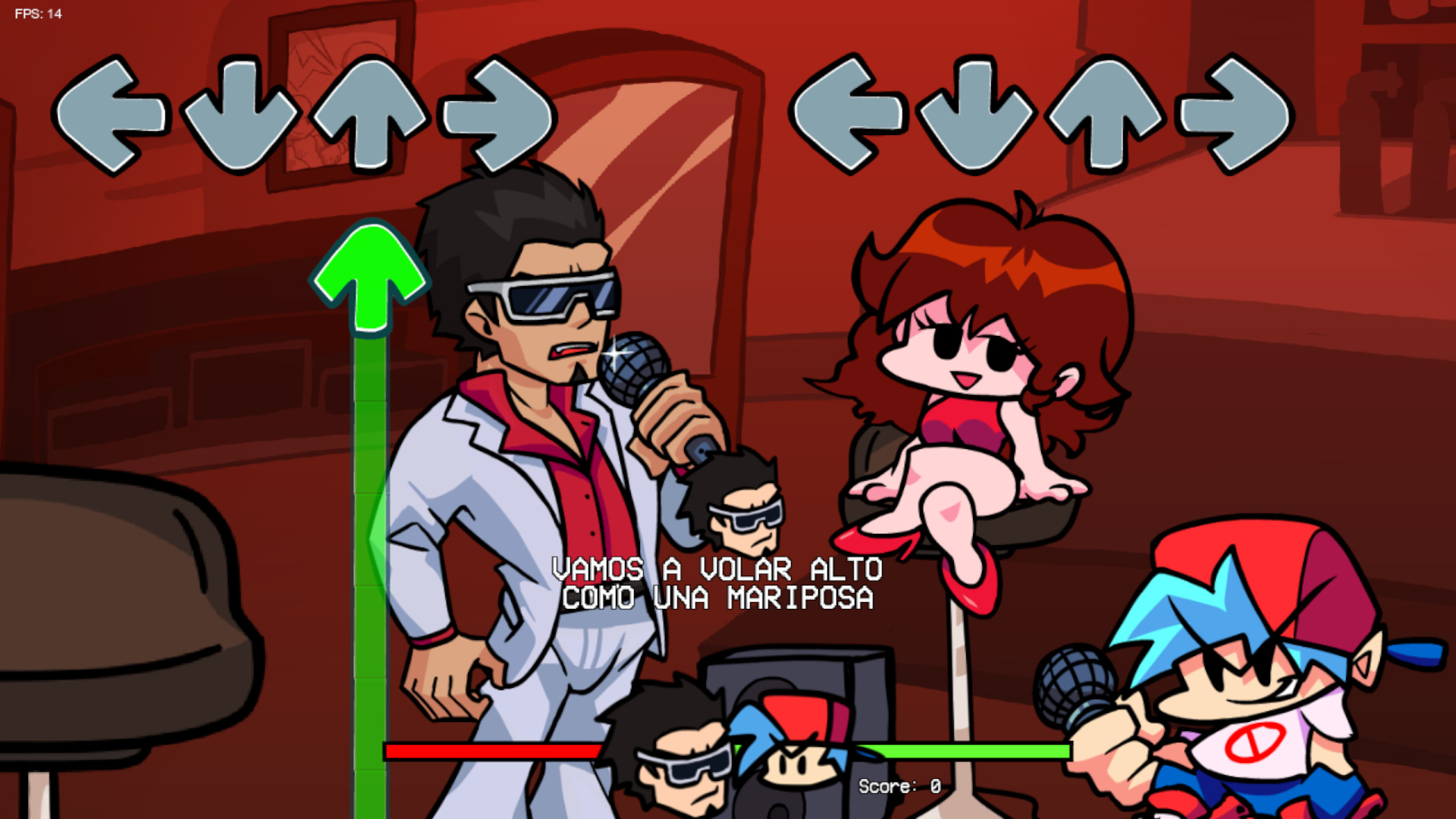 FNF | V.S. Kiryu[ES]PA-Semana completa [Friday Night Funkin'] [Mods]