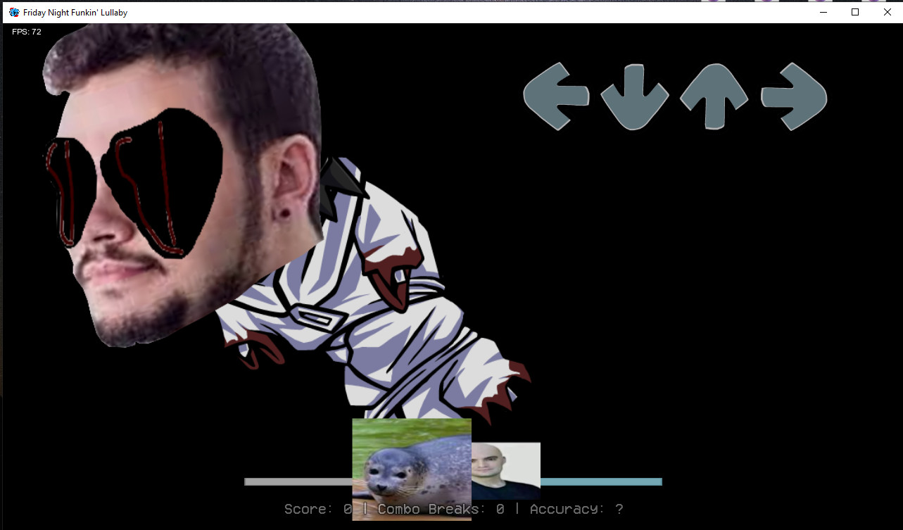 monochrome luccas neto Mod for Friday Night Funkin' | FNF Mods