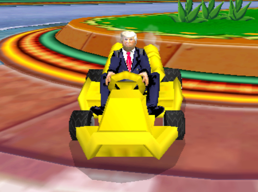 Donald Trump Mod for Mario Kart Wii | MKWii Mods