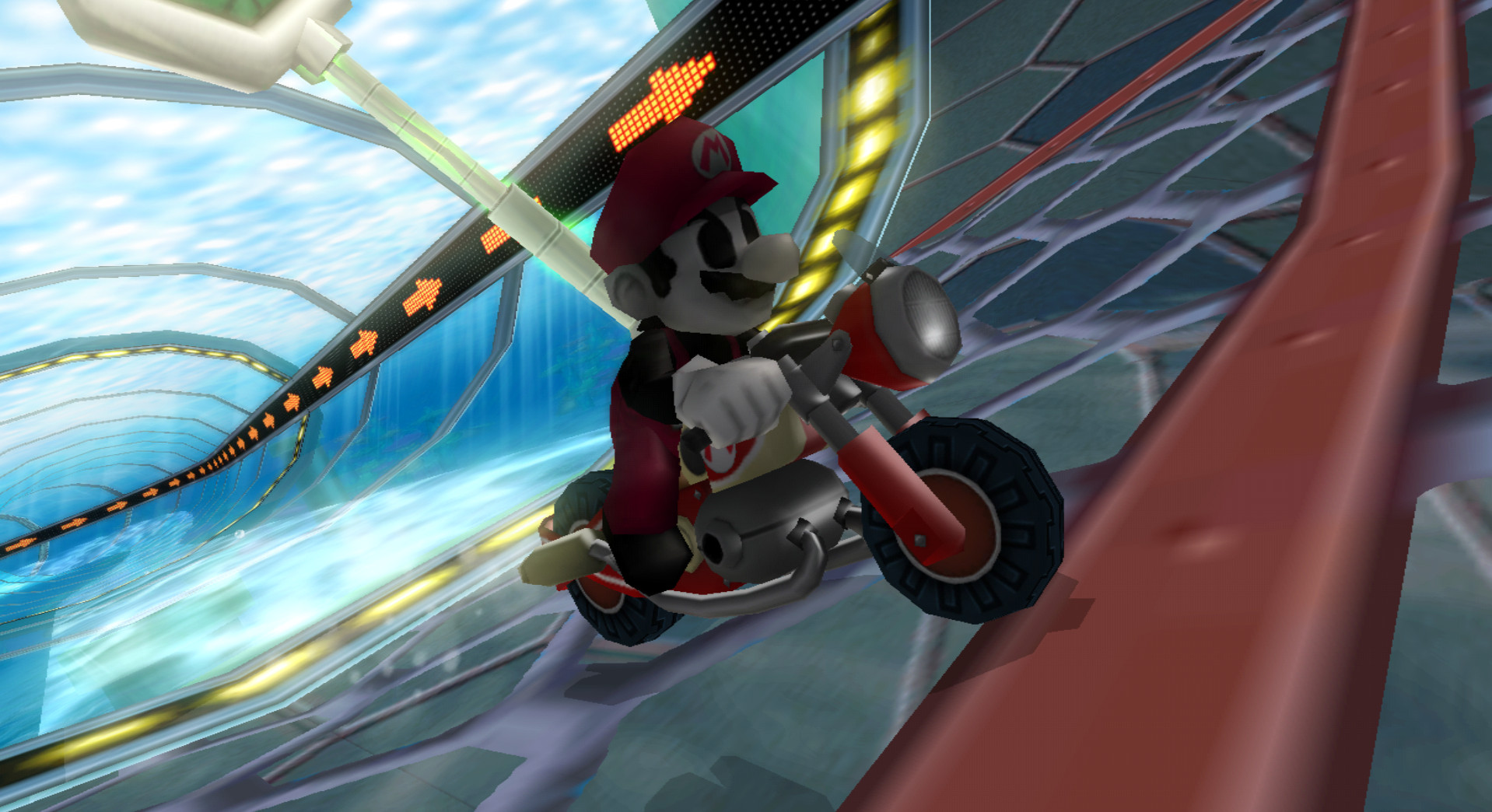 MX (From the Mario PC Port Creppypasta) Mod for Mario Kart Wii | MKWii Mods