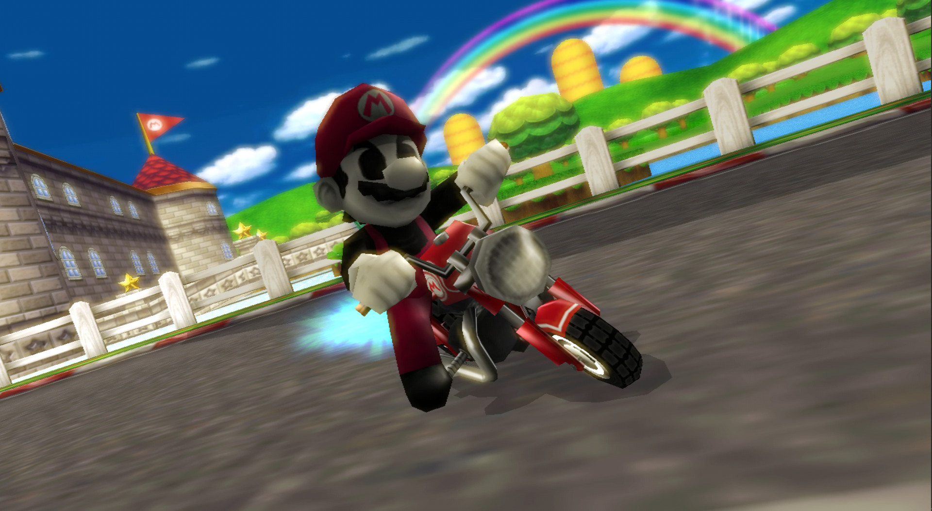 MX (From the Mario PC Port Creppypasta) Mod for Mario Kart Wii | MKWii Mods