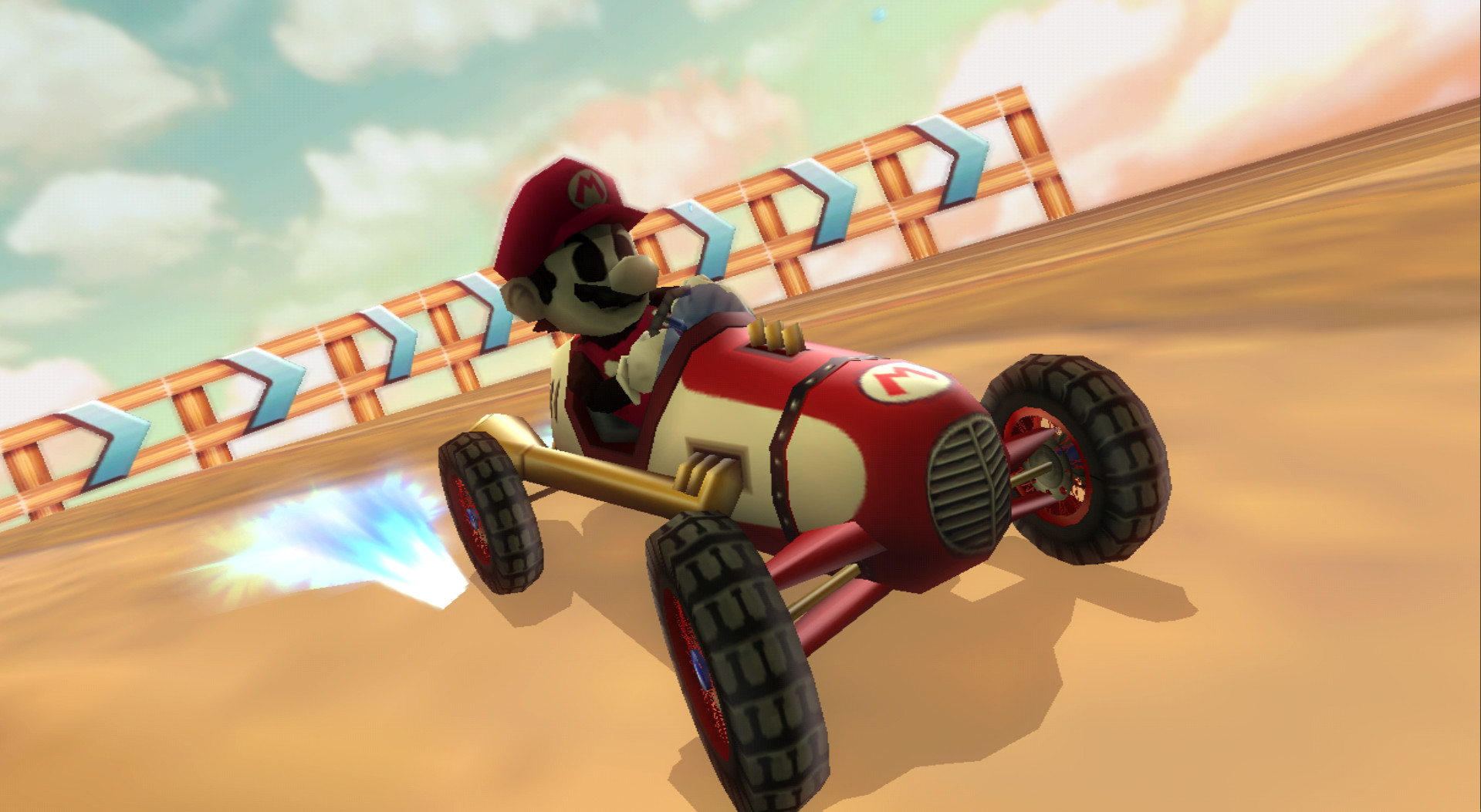 MX (From the Mario PC Port Creppypasta) Mod for Mario Kart Wii | MKWii Mods