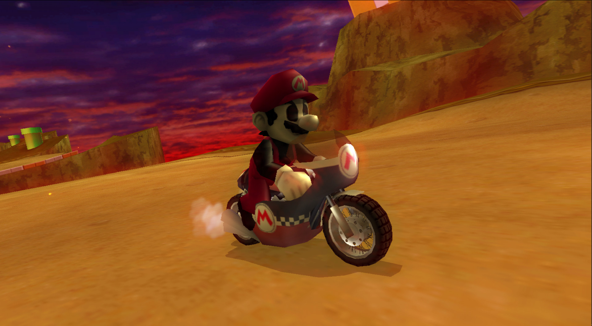 MX (From the Mario PC Port Creppypasta) Mod for Mario Kart Wii | MKWii Mods