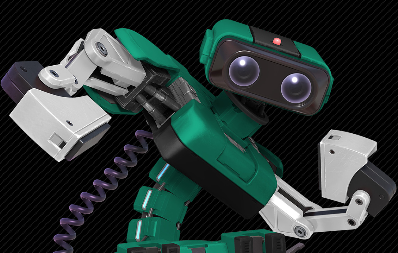 Better Green and Black R.O.B Mod for Super Smash Bros. Ultimate | SSBU Mods