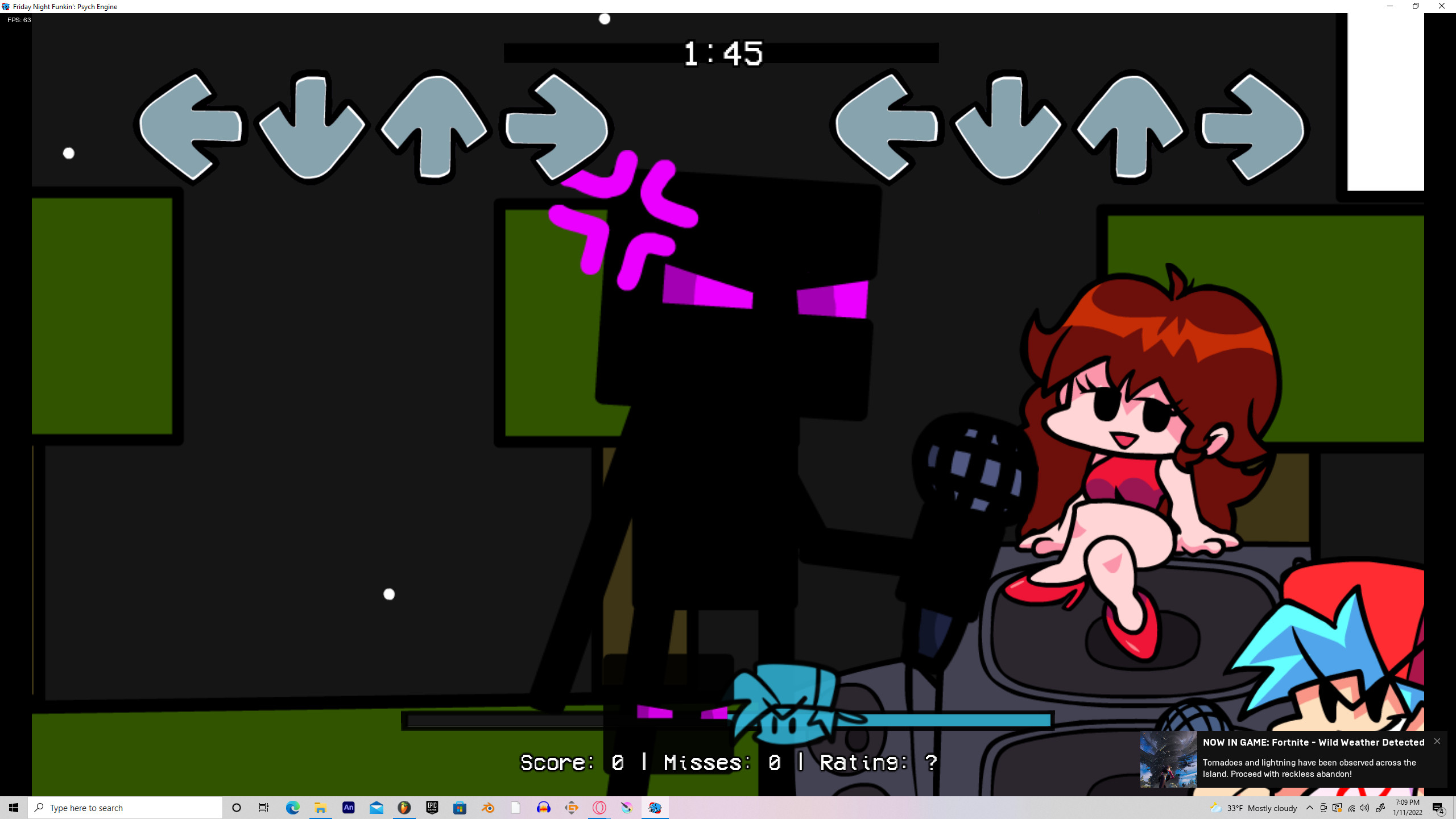 VS Enderman Mod for Friday Night Funkin' | FNF Mods