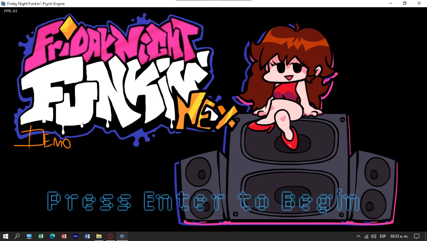 FNF NEX vs Mark demo Mod for Friday Night Funkin' | FNF Mods