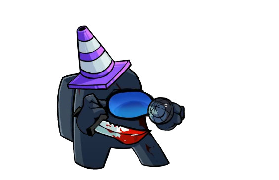 Gray Imposter Skin! (FANMADE) Mod for Friday Night Funkin' | FNF Mods