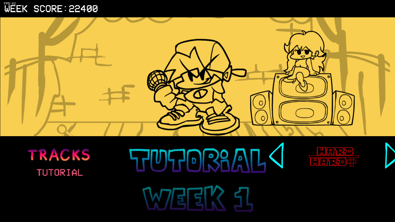 FNF HARD+ Mod for Friday Night Funkin' | FNF Mods