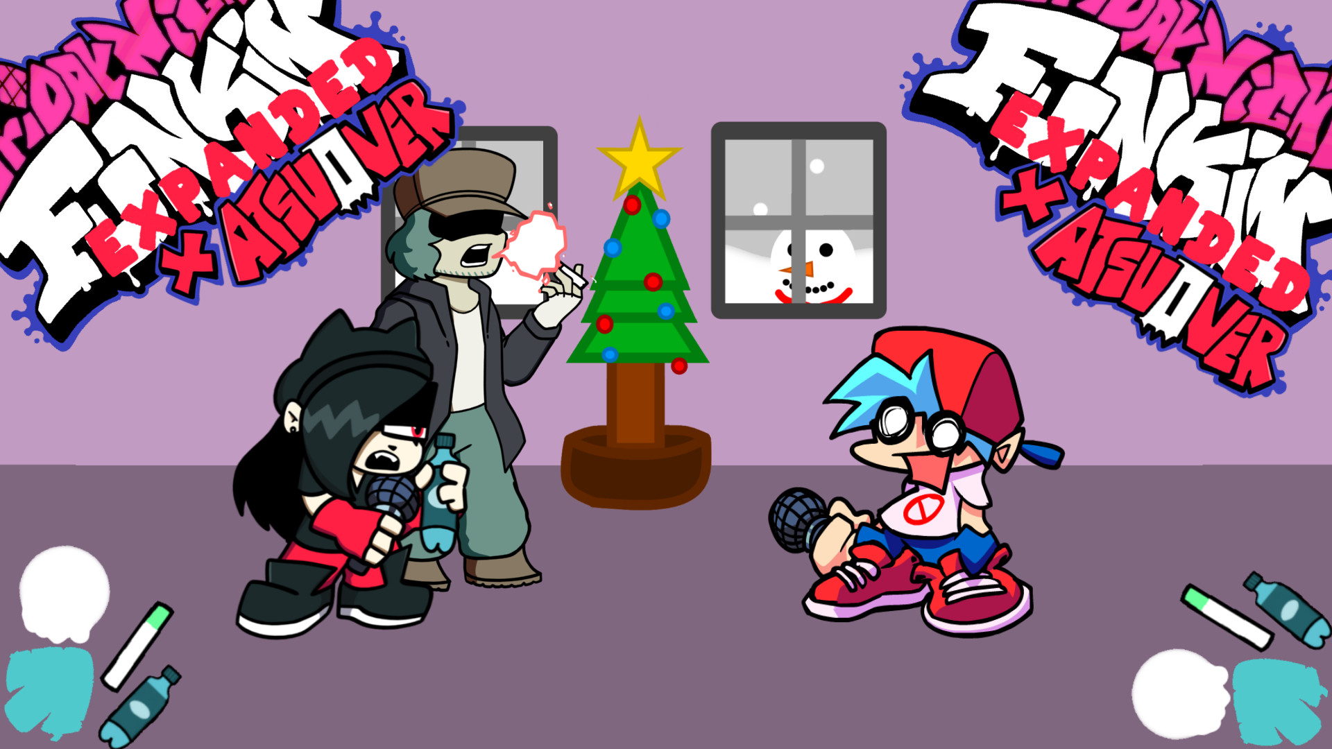 FNF V.S. Annie Expanded Mod [FANMADE] [Friday Night Funkin'] [Mods]