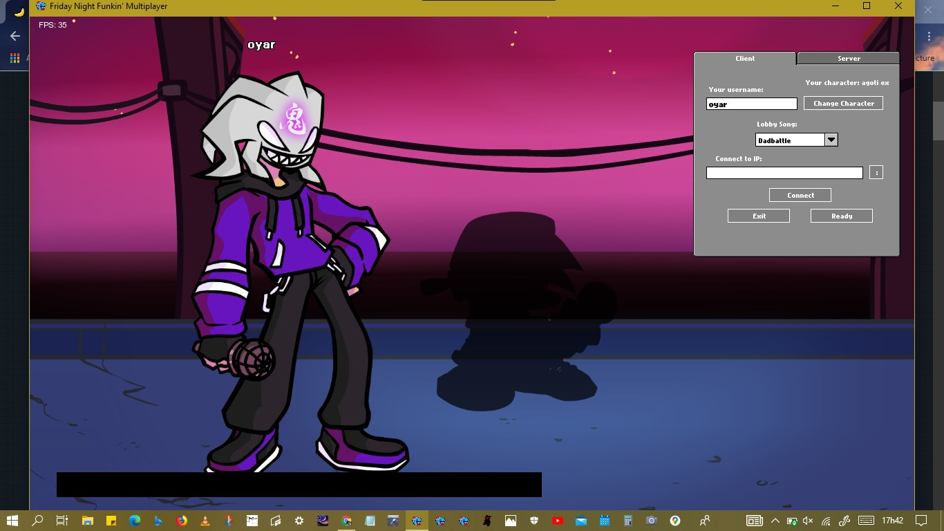 Agoti ex for multiplayer Mod for Friday Night Funkin' | FNF Mods