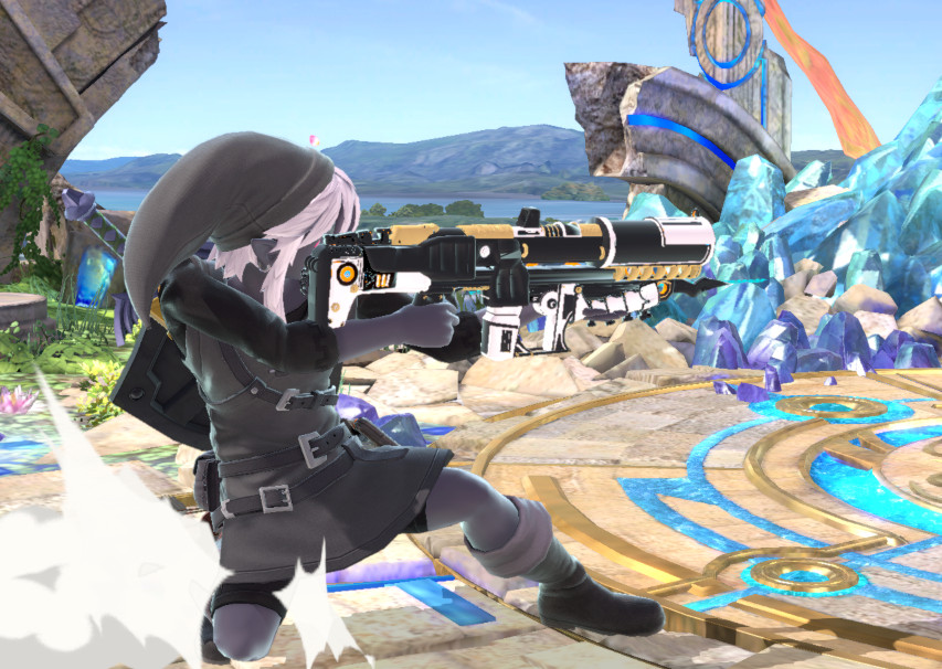 Link with a gun Mod for Super Smash Bros. Ultimate | SSBU Mods