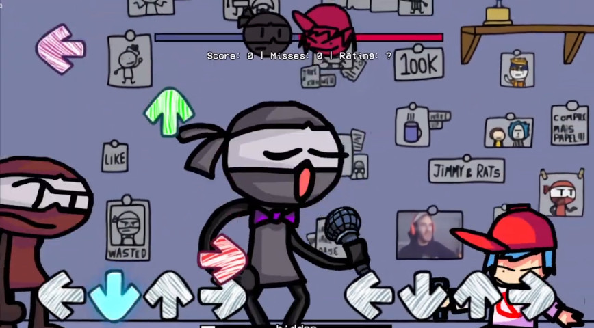 Vs Ninja oculto Demo Mod for Friday Night Funkin' | FNF Mods