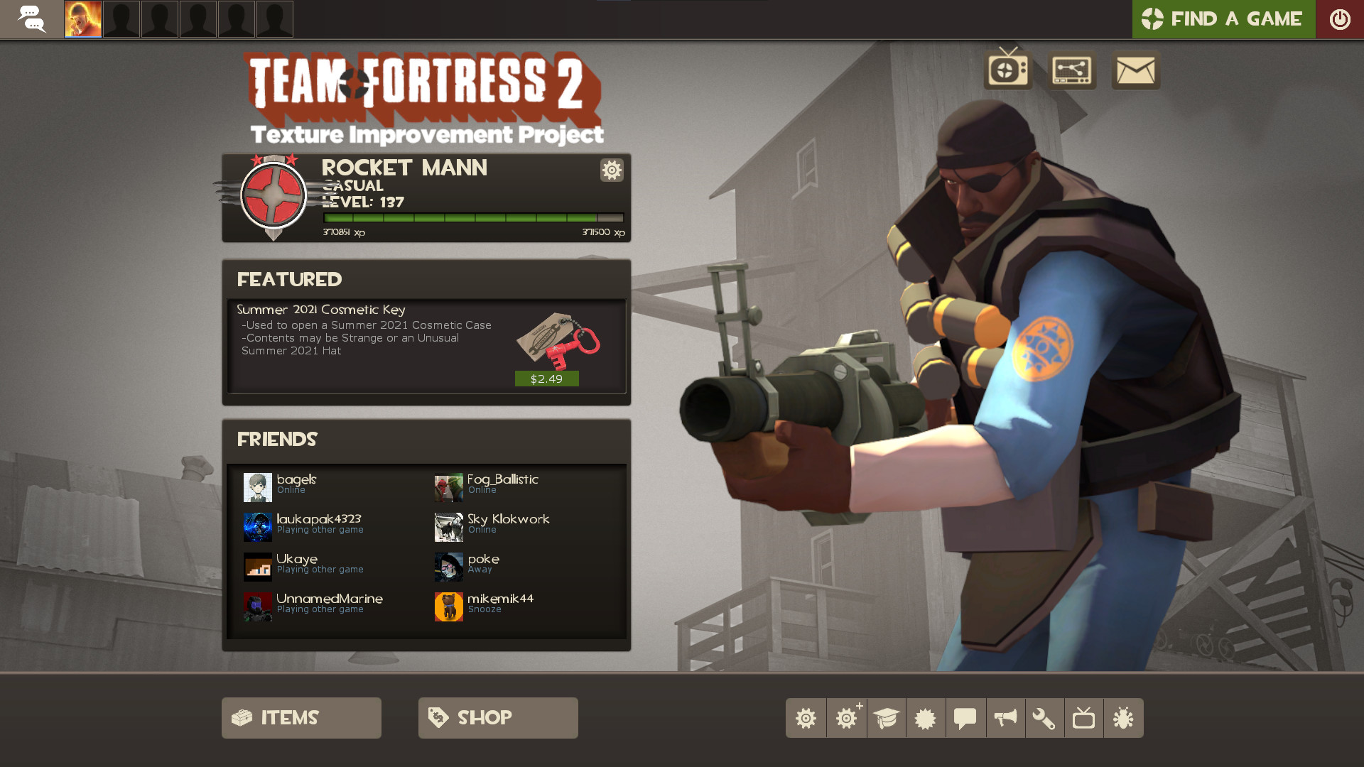 Themed Backgrounds Mod for Team Fortress 2 | TF2 Mods