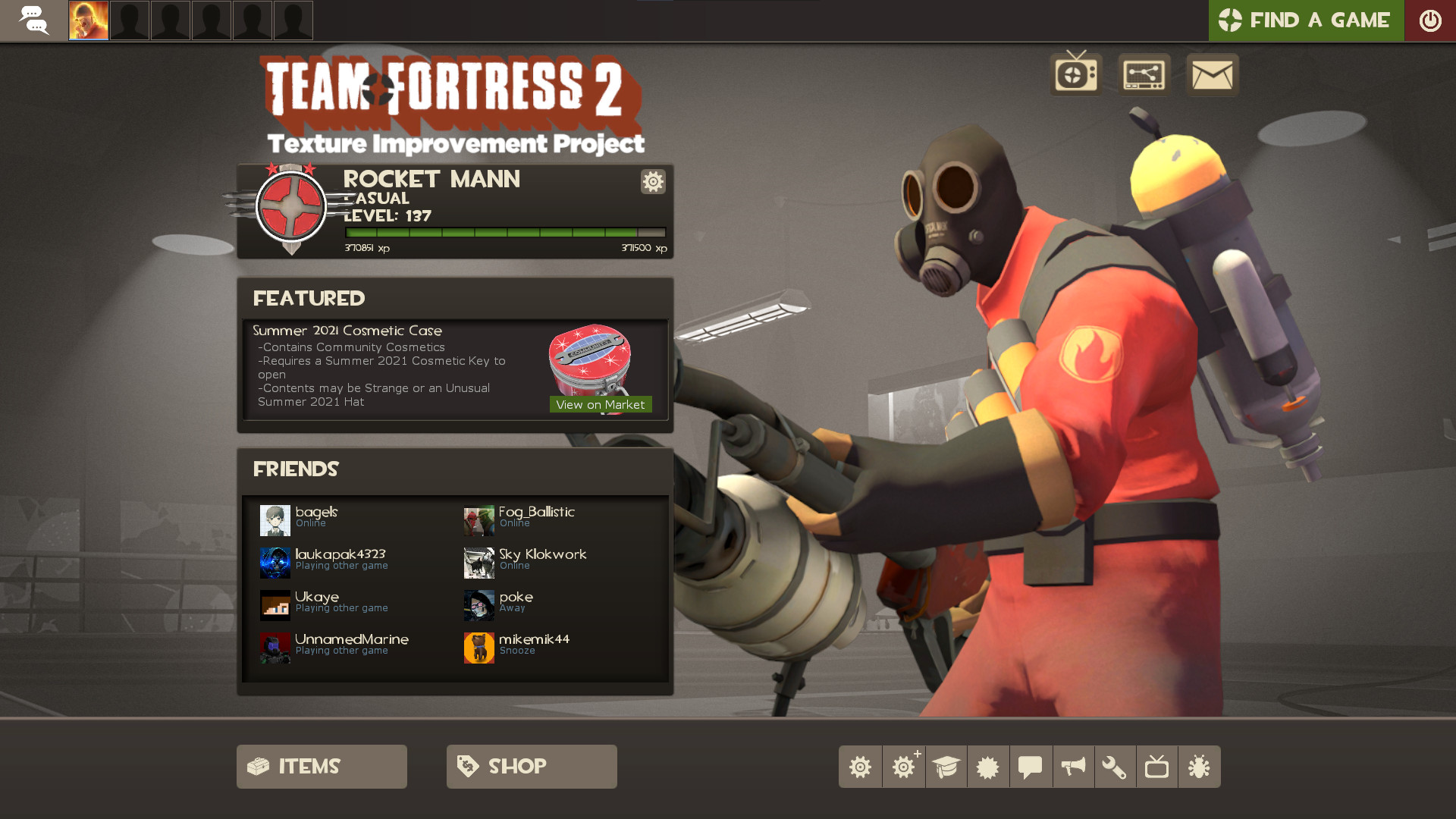 Themed Backgrounds Mod for Team Fortress 2 | TF2 Mods