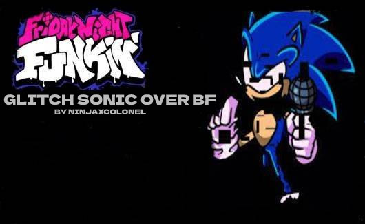 Pibby Sonic Over BF [Friday Night Funkin'] [Mods]