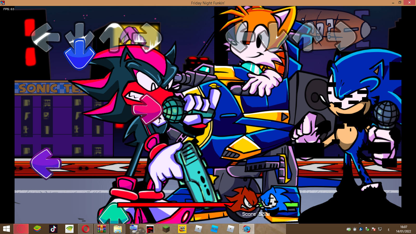 Pibby Sonic Over Bf [friday Night Funkin] [mods]