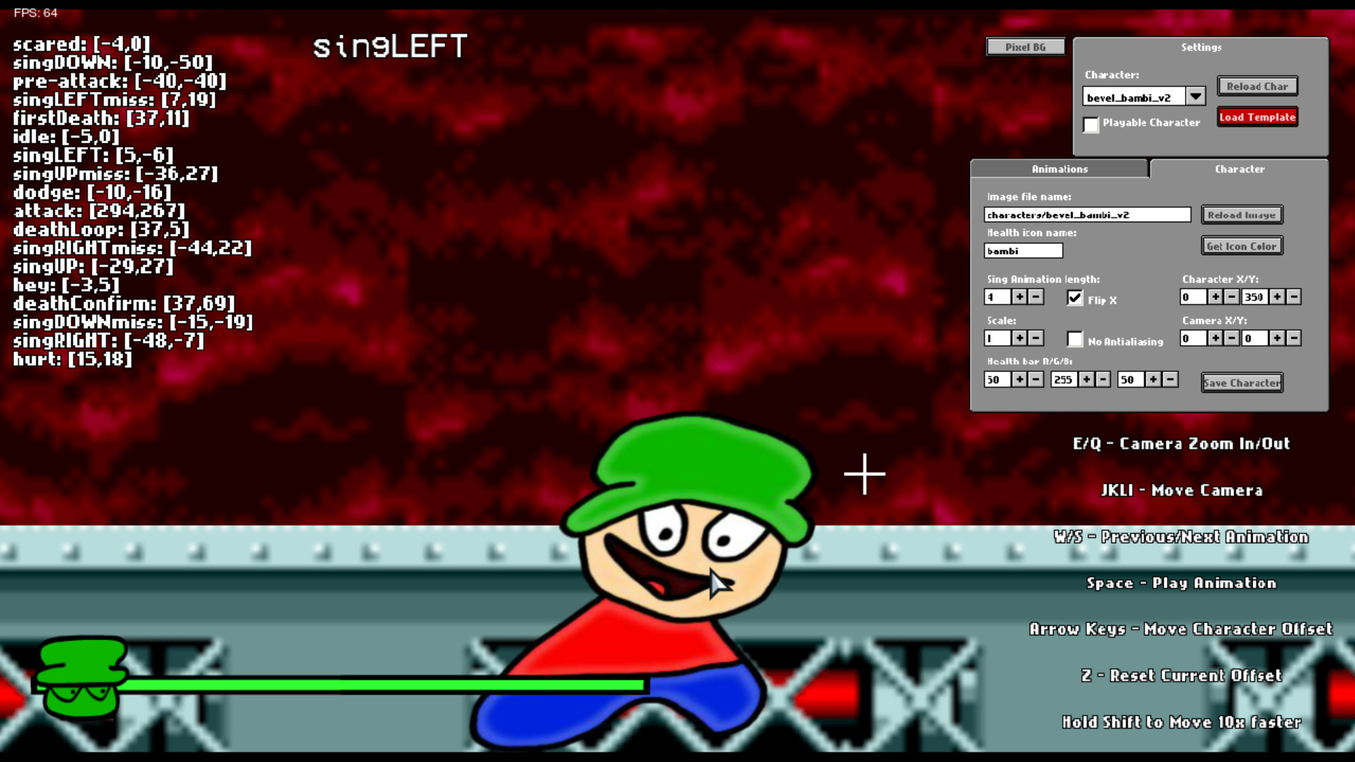 Playable Bevel Bambi in 60 FPS Mod for Friday Night Funkin' | FNF Mods