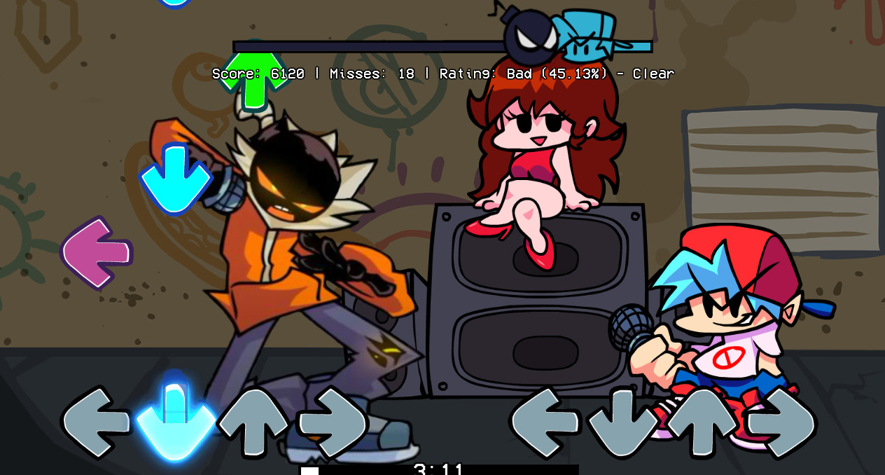 Vs Whitty A-Side (Better Sprite) Mod for Friday Night Funkin' | FNF Mods