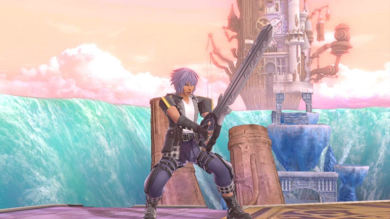 Riku (Kingdom Hearts) [Ike] Mod for Super Smash Bros. Ultimate | SSBU Mods